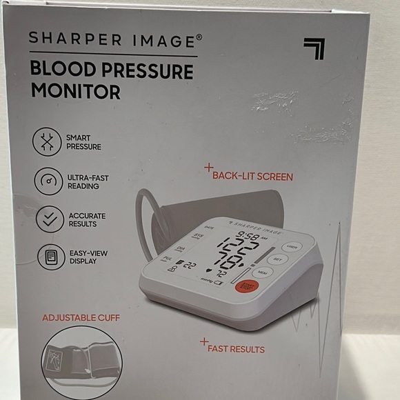 Sharper Image | Other | Sharper Image Blood Pressure Monitor Smart ...